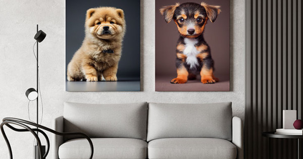 Ochisori Catifelati - Set 2 Tablouri | ViZIO ⭐⭐⭐⭐⭐
