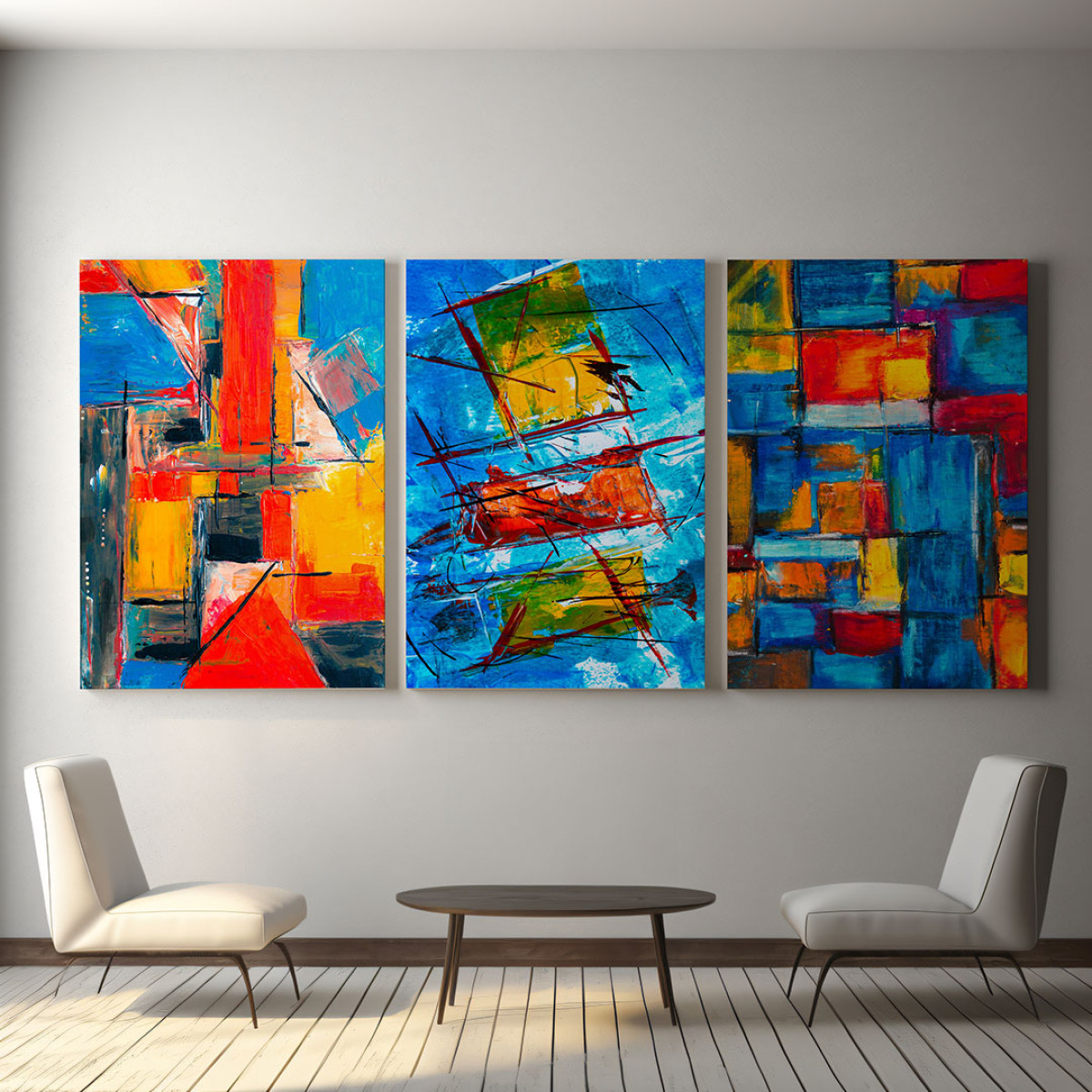 Femei si Flori - Set 3 Tablouri | ViZIO ⭐⭐⭐⭐⭐