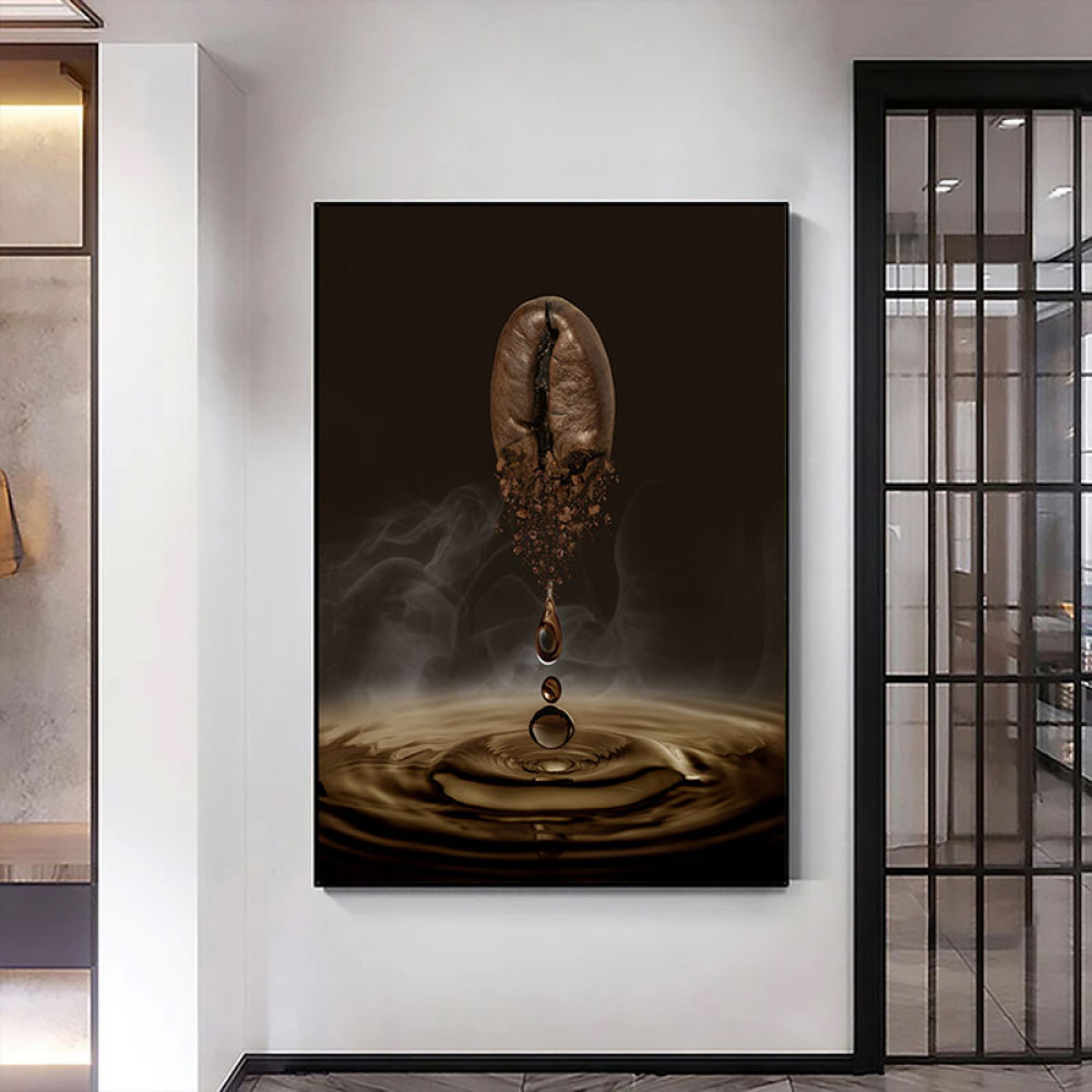 Bob de cafea - Tablou Cafea | ViZIO Tablouri Canvas ️