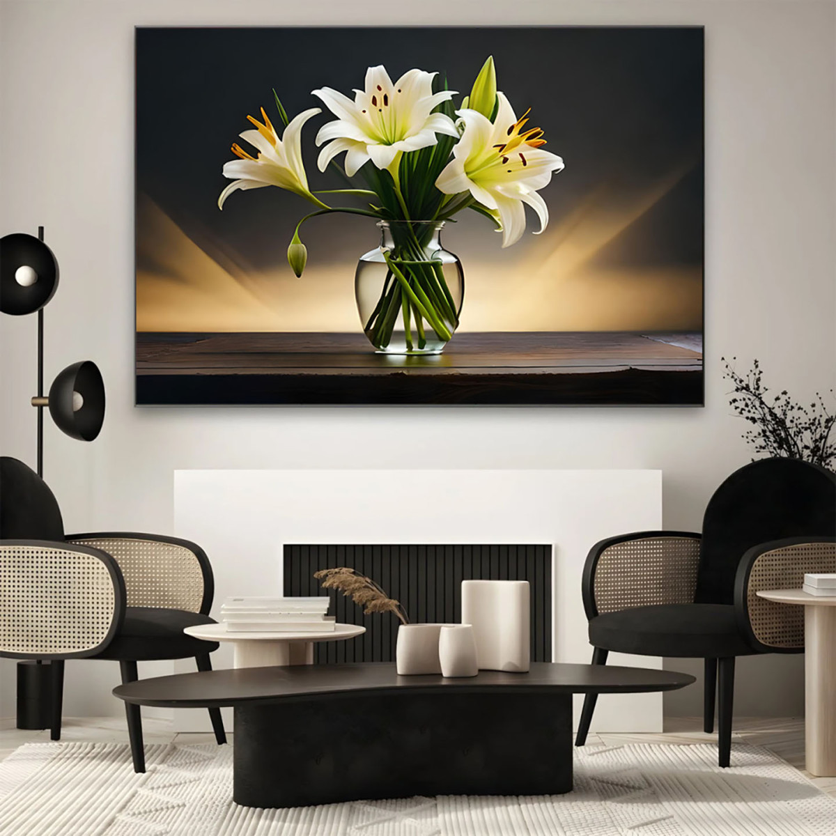 Dansurile de Primăvară - Tablou cu flori | ViZIO Tablouri Canvas