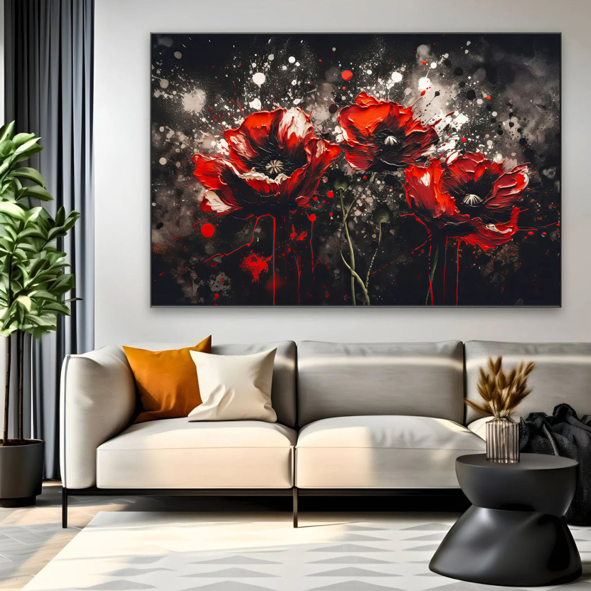 Dansurile de Primăvară - Tablou cu flori | ViZIO Tablouri Canvas