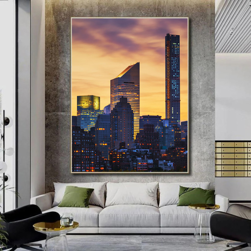 Asfintit la New York - Tablou urban | ViZIO ⭐⭐⭐⭐⭐