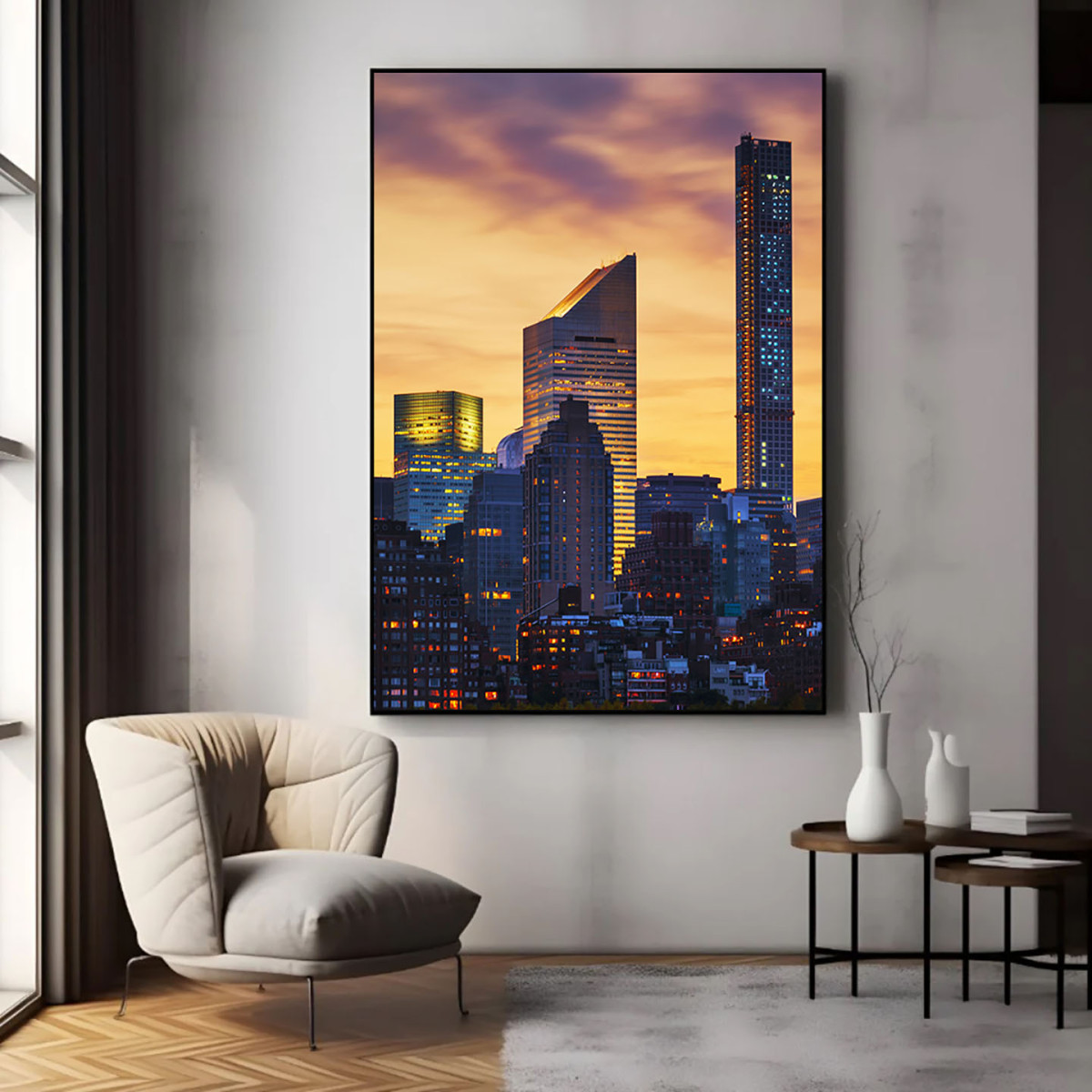 Iarna si Primavara - Tablou urban | ViZIO