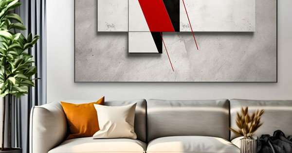 Dansul Formelor - Tablou geometric | ViZIO ⭐⭐⭐⭐⭐