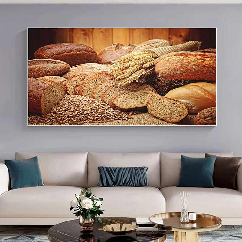 Painea este viata - Tablou Food | ViZIO Tablouri Canvas ️