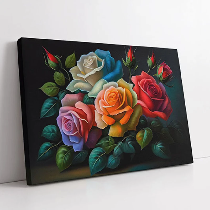 Culori si Delicatete - Tablou floral | ViZIO Tablouri ️
