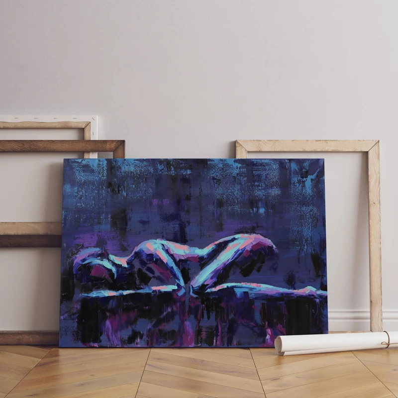 Silueta Singurătății - Tablou urban | ViZIO Tablouri Canvas