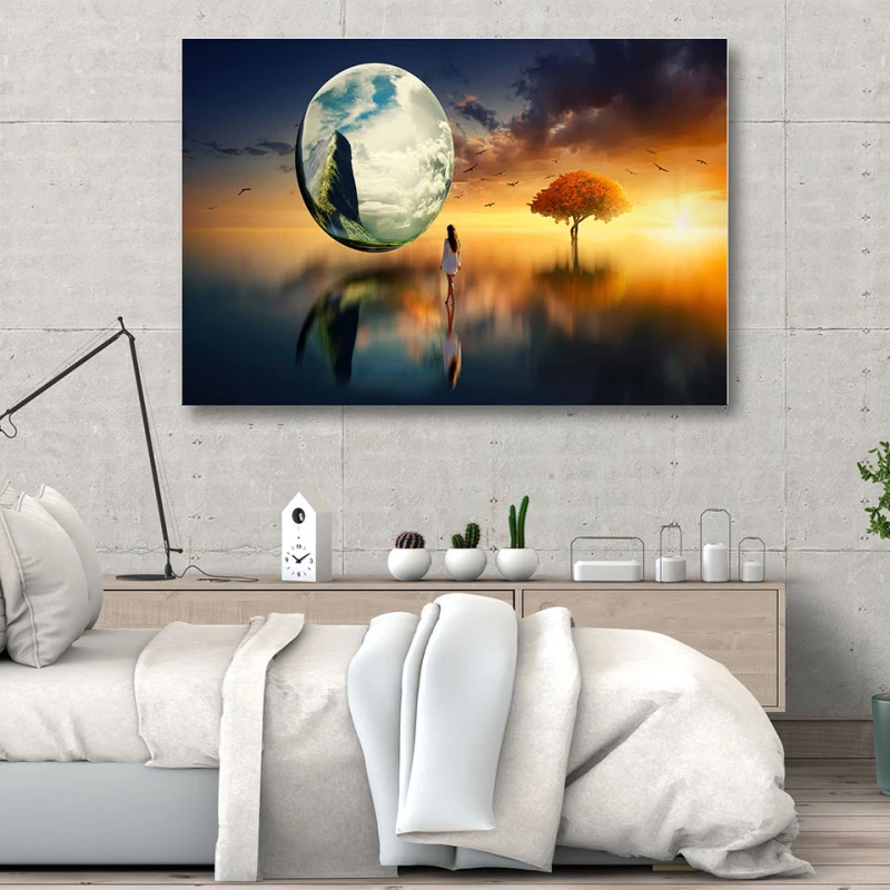 Noul Univers - Tablou urban | ViZIO Tablouri Canvas